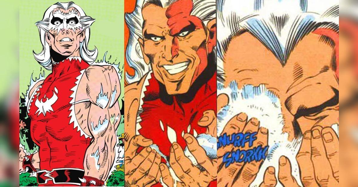 Snowflame: el villano colombiano de DC que inhalaba cocaína para tener ...