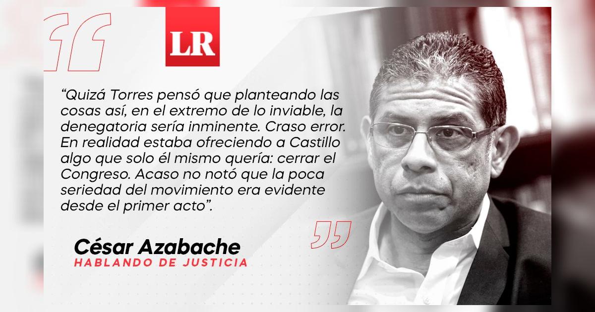 Nunca fue un pedido de confianza, por César Azabache | Opinión | La ...