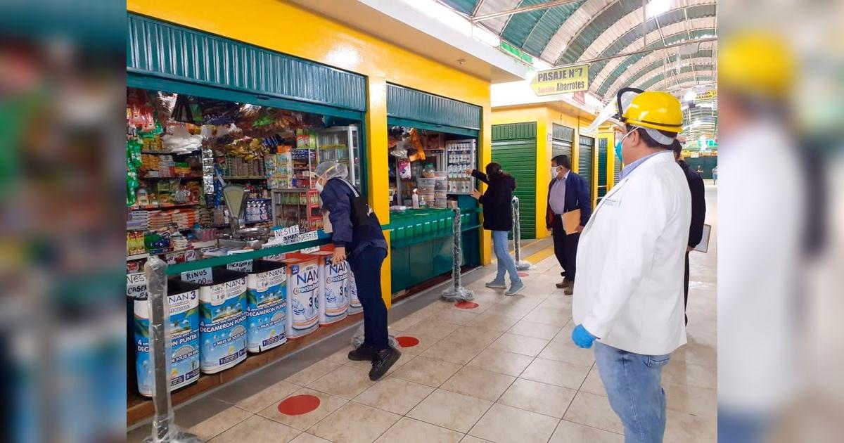 Coronavirus en Perú: Mercado del Callao pasa inspección de bioseguridad ...