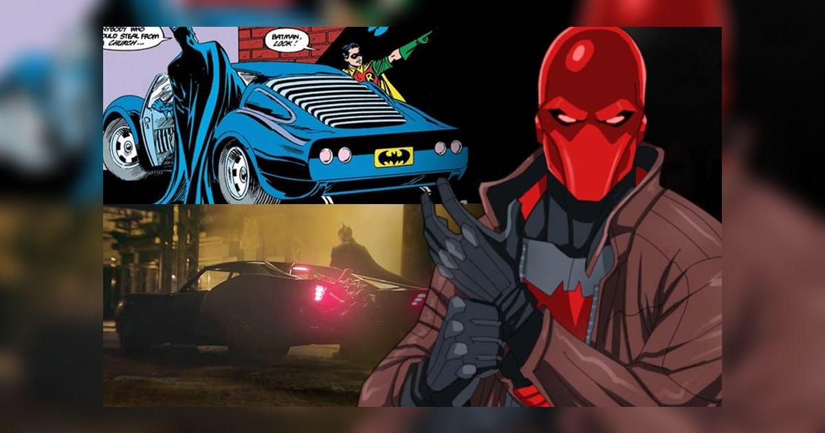 Batman de Robert Pattinson con Robin Jason Todd | Batimovil | Matt ...