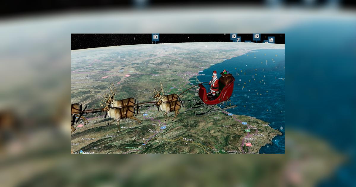Google Maps permite seguir en vivo el recorrido de Papá Noel ...
