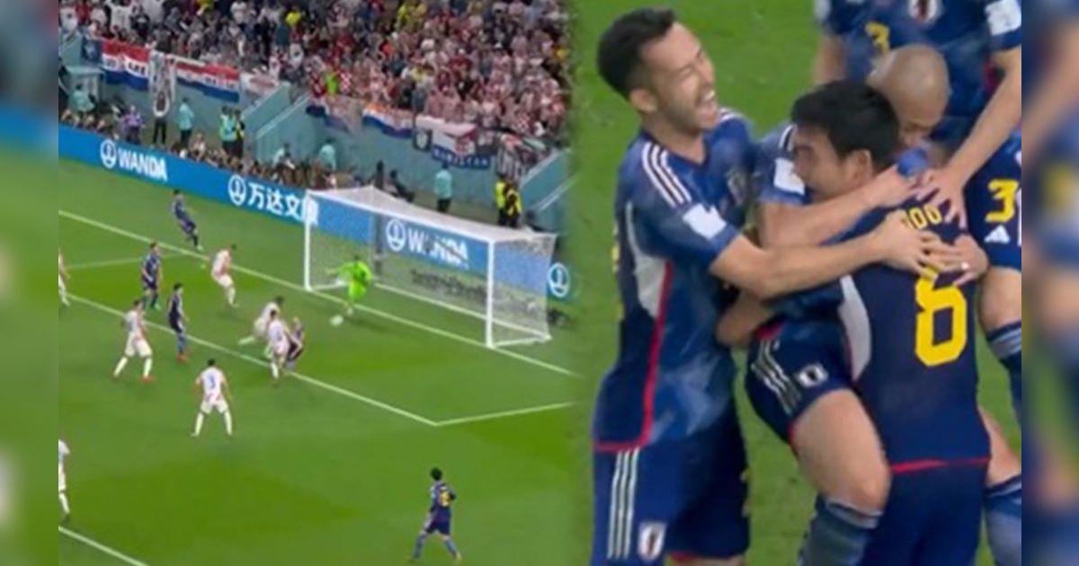 Japón vs Croacia: gol de Daizen Maeda en partido por octavos de final del Mundial Qatar 2022 ...