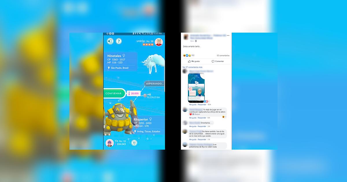 Pokémon GO: peruana intercambia su Rhyperior shiny por un Ninetales ...