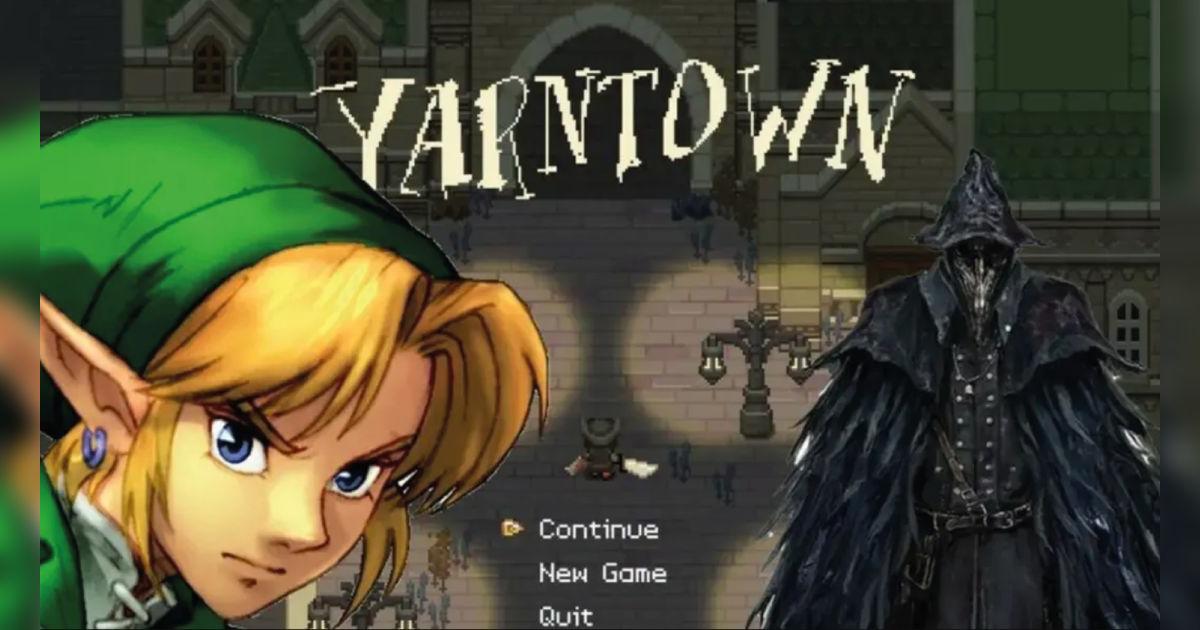 Yarntown: el videojuego que se inspira en Bloodborne y The Legend of ...