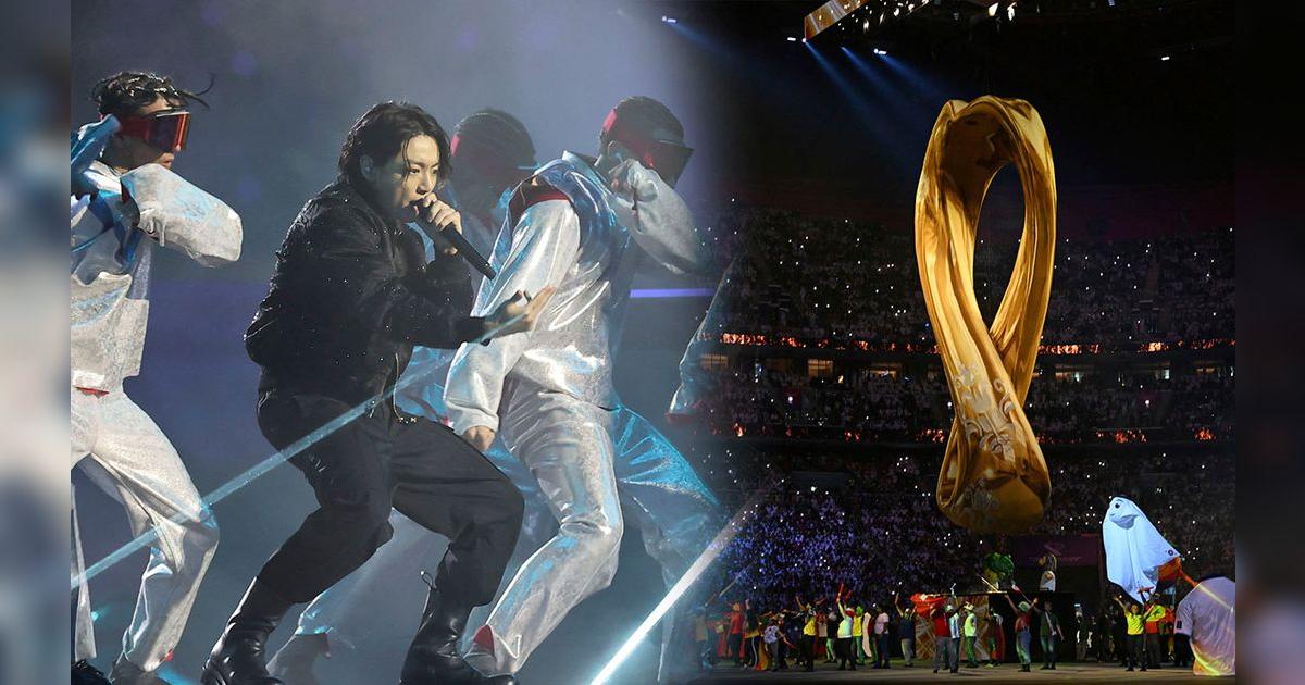 Jungkook de BTS en la Inauguración del Mundial Qatar 2022: video de la presentación de su ...
