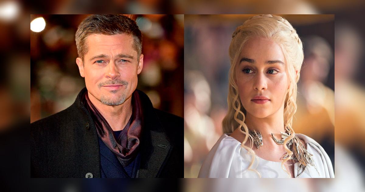 ‘Game of Thrones’: La ostentosa propuesta de Brad Pitt a Emilia Clarke ...