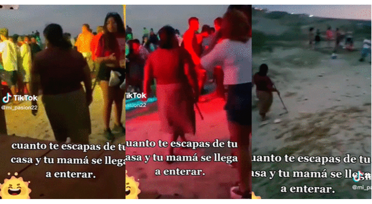 Tiktok Viral Mamá Se Hizo Viral Por Buscar A Su Hijo Con Un Palo