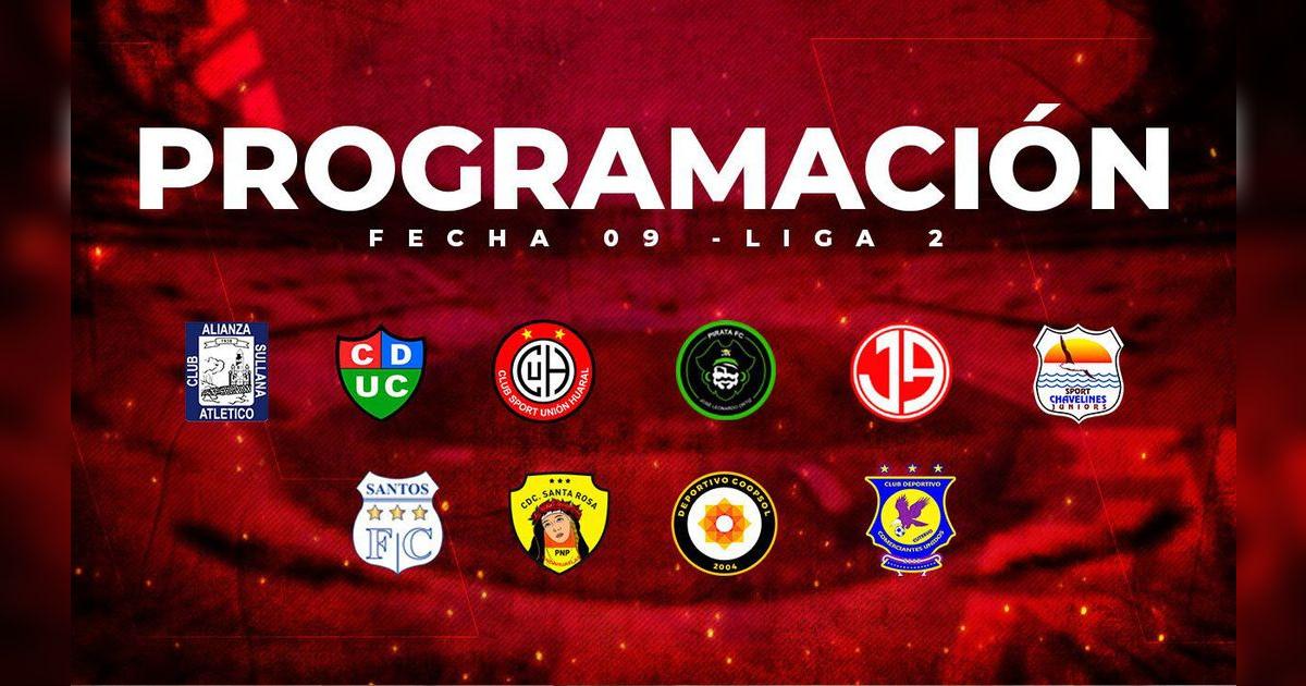 Programación Liga 2 EN VIVO: tabla de posiciones, resultados fecha 9 ...