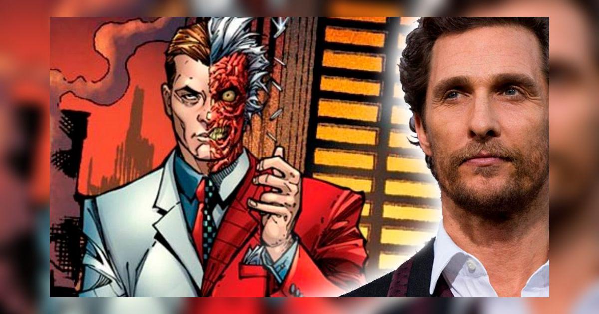 The Batman: Matthew McConaughey como Two Face | DC Cómics | Robert ...