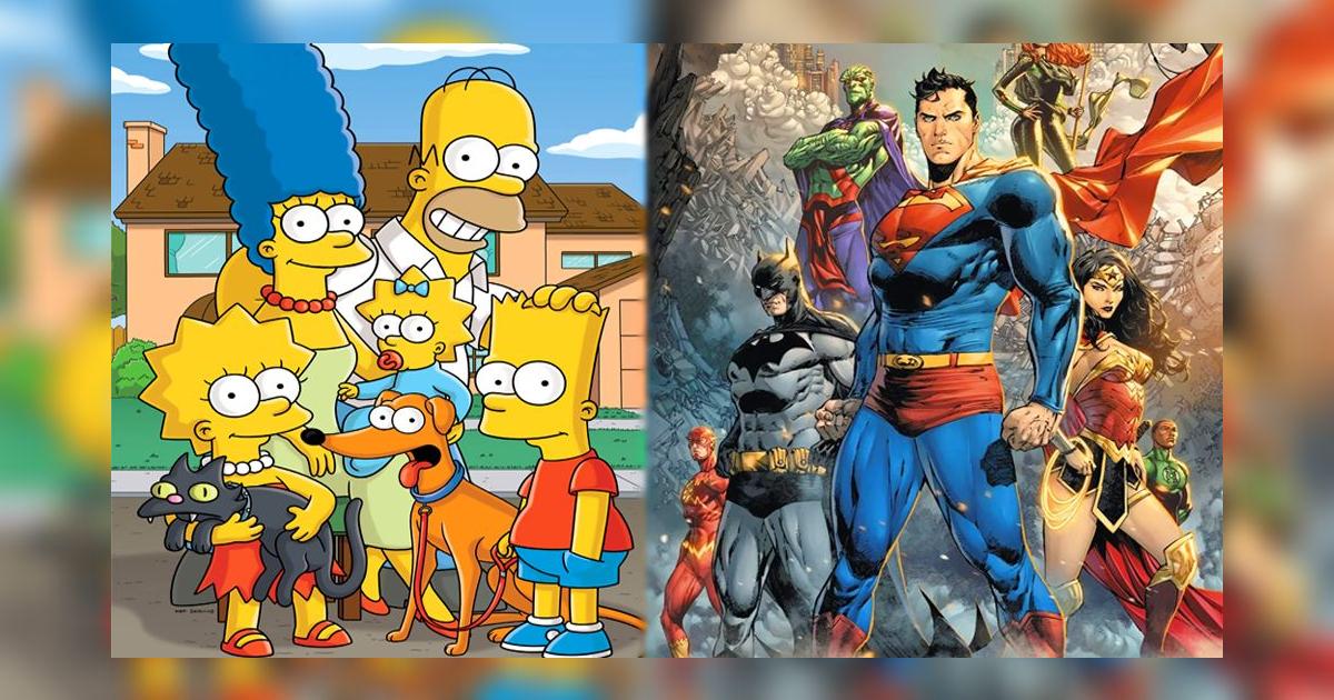 Los Simpson aparecen en DC Comics, antes de ser comprados por Disney ...