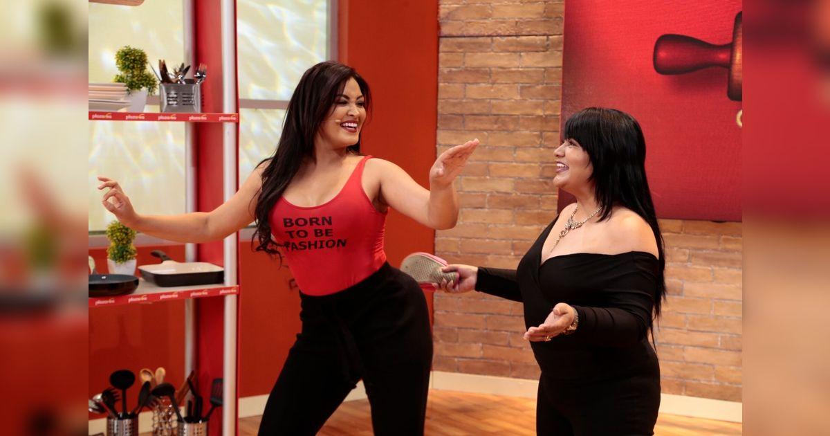 Michelle y su mamá alborotaron set | Espectáculos | La República