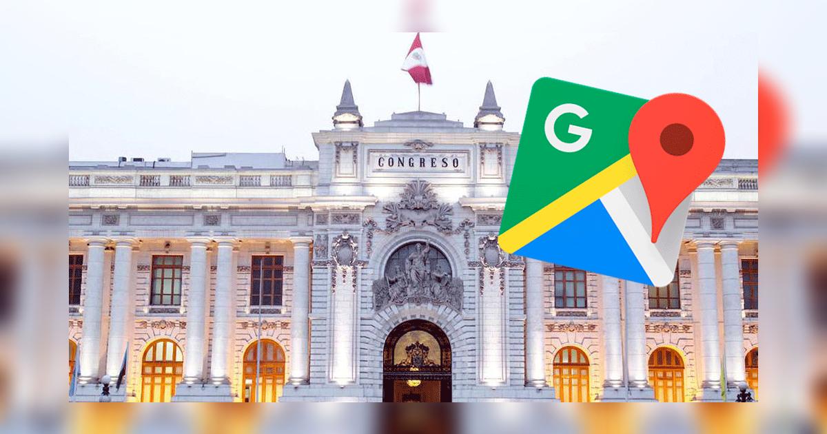 Google Maps: Singular detalle captado en el Congreso del Perú se hace ...
