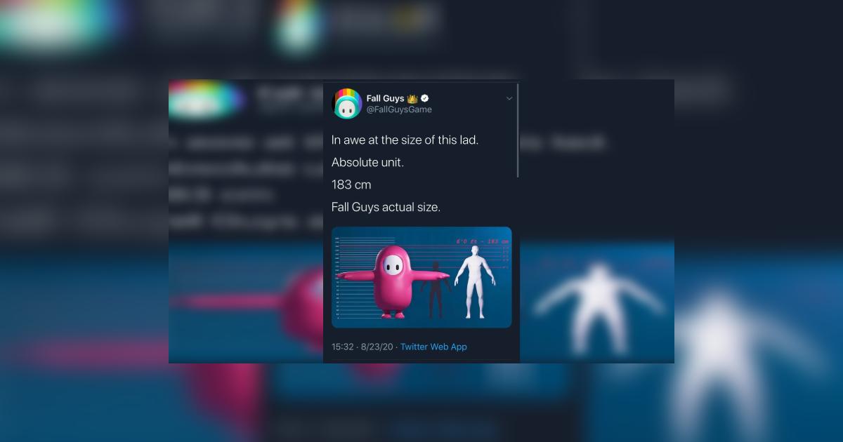 Fall Guys: ¿cuánto miden sus tiernos y curiosos protagonistas con forma ...