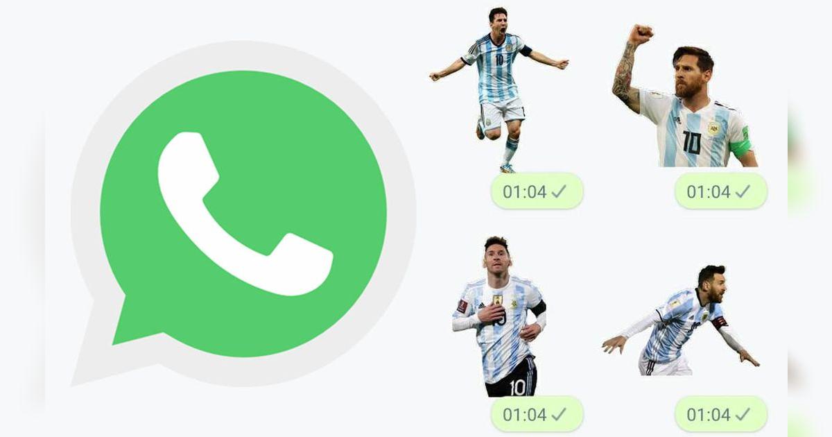 WhatsApp: ¿cómo descargar los stickers de Messi con la selección de ...