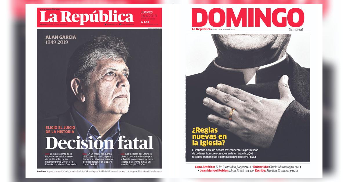 La República obtiene dos premios por su diseño periodístico | Sociedad ...
