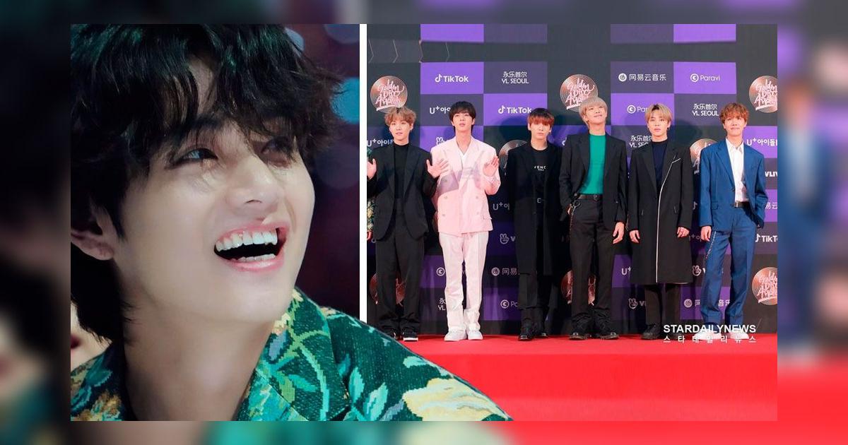 Golden Disk Awards 2020: BTS: Kim Tae Hyung cae red carpet de GDA 2020 | Kim Seok Jin | ARMY | K ...