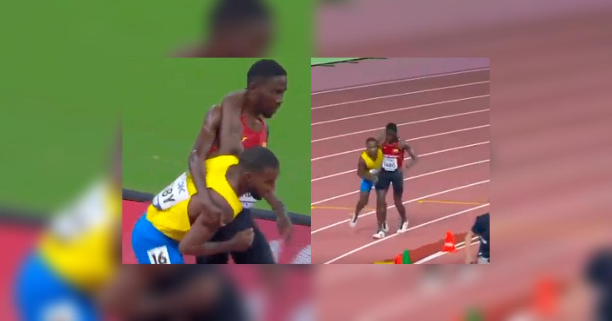 Mundial de atletismo | Viral | Conmovedor video en el que un atleta ...
