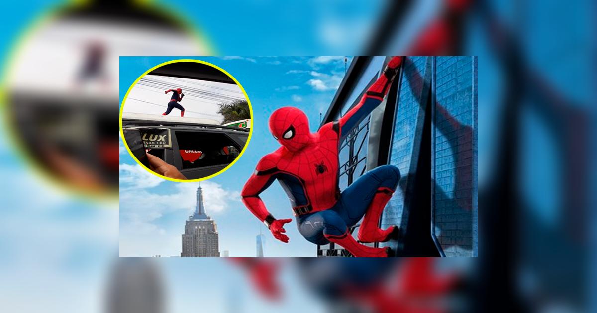 Facebook video viral: Peruano se disfraza de Spiderman y sube a los ...