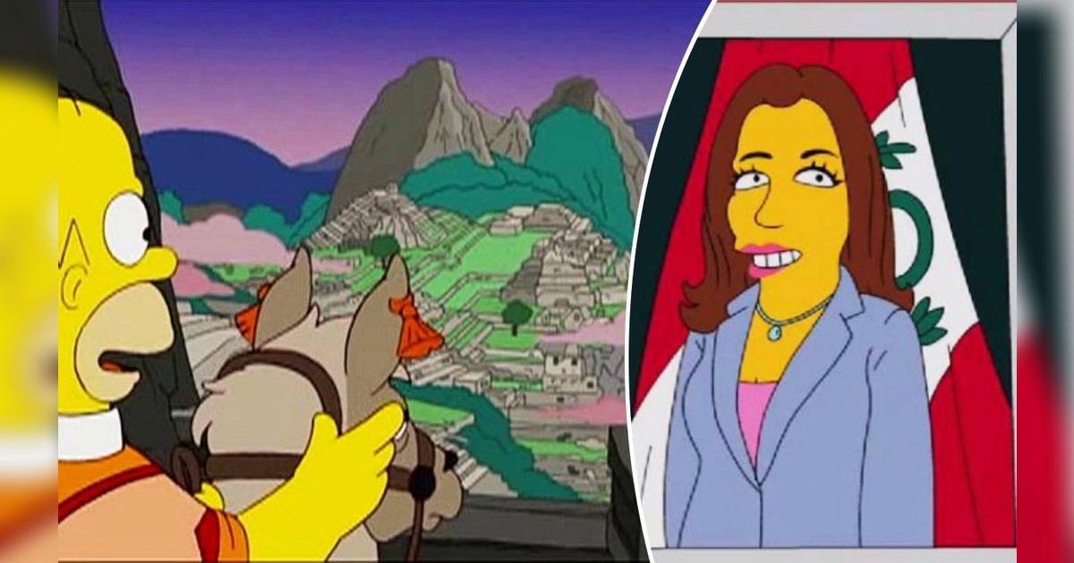 "Los Simpson" y sus referencias al Perú: Machu Picchu, presidentas ...