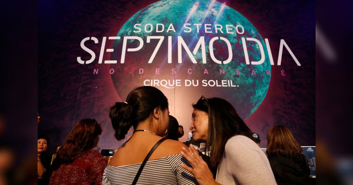 Así fue el estreno de 'Séptimo Día - Soda Stereo' y Cirque Du Soleil ...