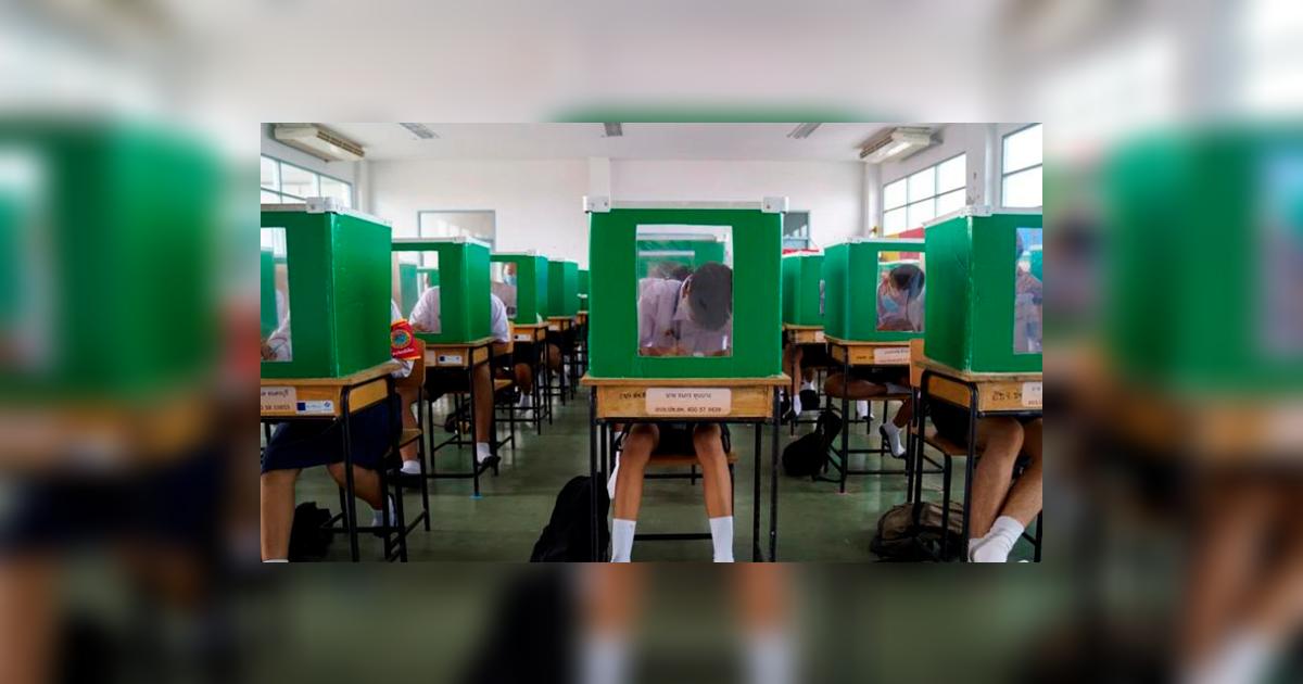 Medidas extremas de protección ante el regreso a clases en Tailandia ...