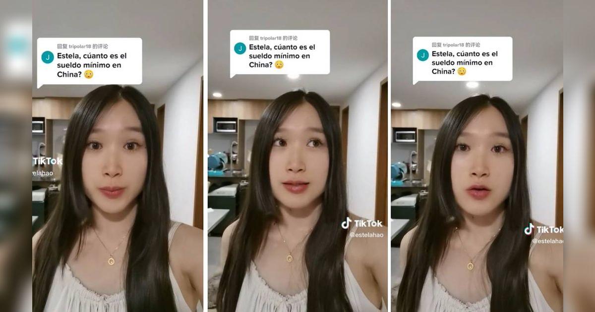 TikTok viral: Tiktoker china revela cuánto es el sueldo mínimo en su país y usuarios quedan en ...