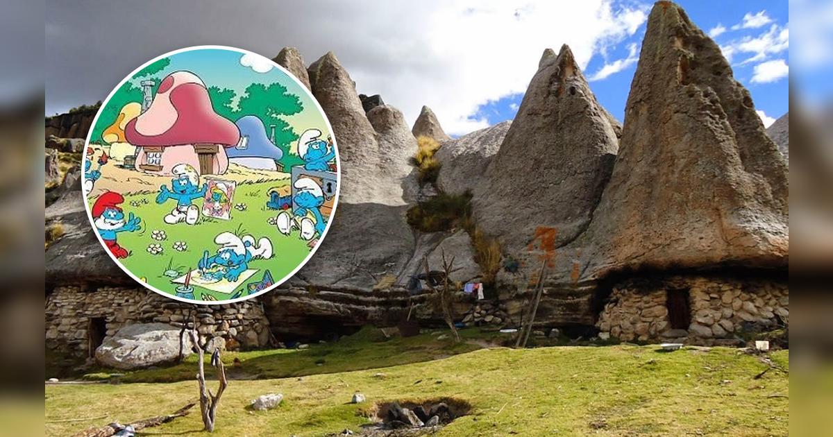 ¿Dónde queda la ‘Aldea de los pitufos’ del Perú y cómo llegar a este ...