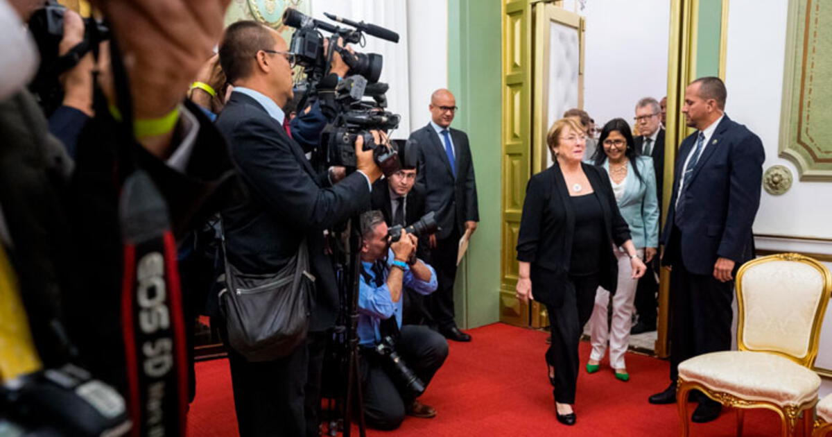 Crisis En Venezuela Nicolás Maduro Envió Carta A Michelle Bachelet Por