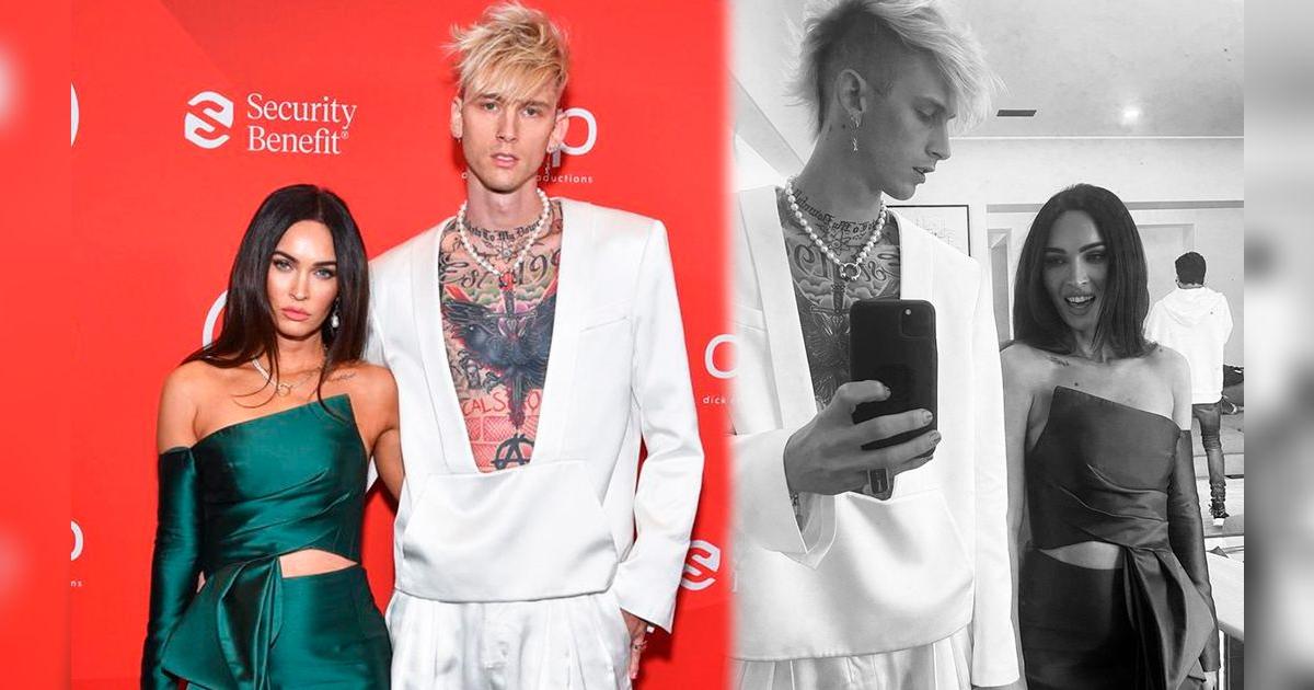 Megan Fox y Machine Gun Kelly hacen pública su relación en los AMAs ...