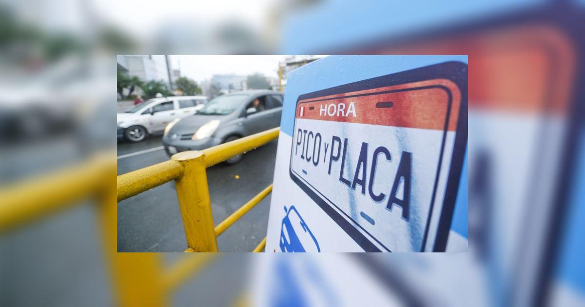 Pico y placa Lima: Hora y calles cerradas hoy lunes 10 de febrero de ...