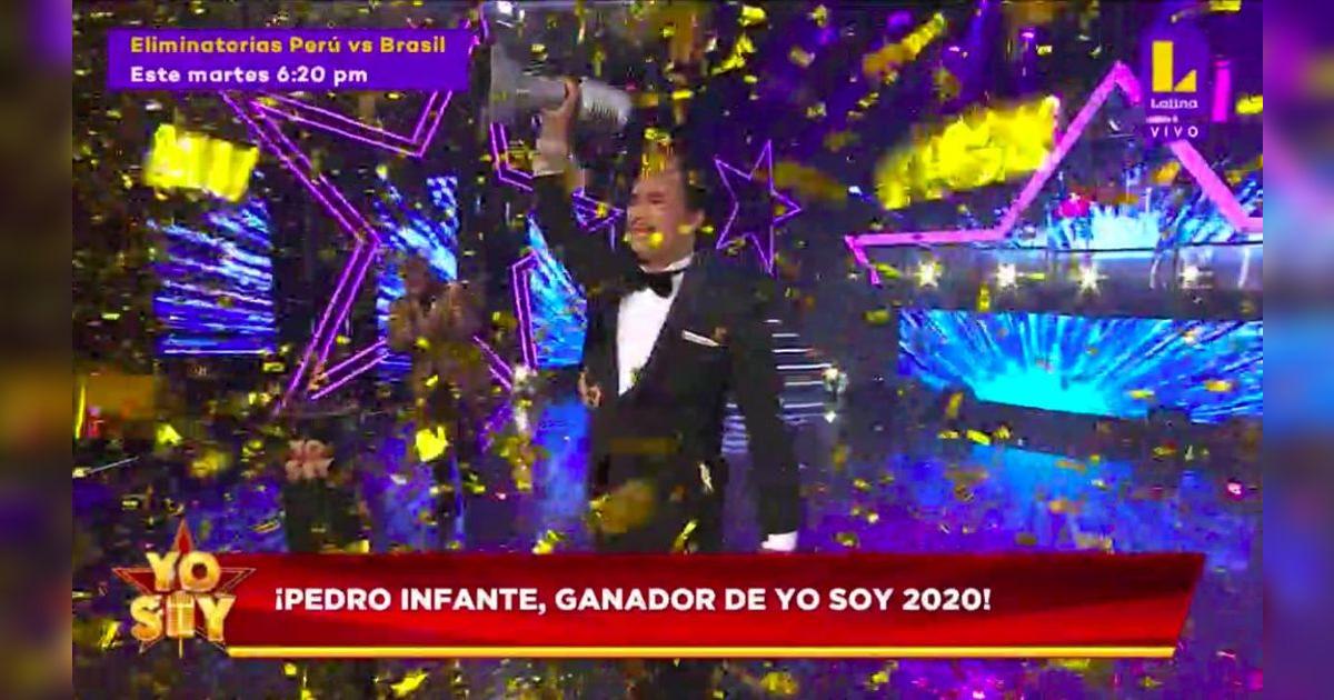 Yo soy: imitador de Pedro Infante se convierte en el ganador de la temporada video ...