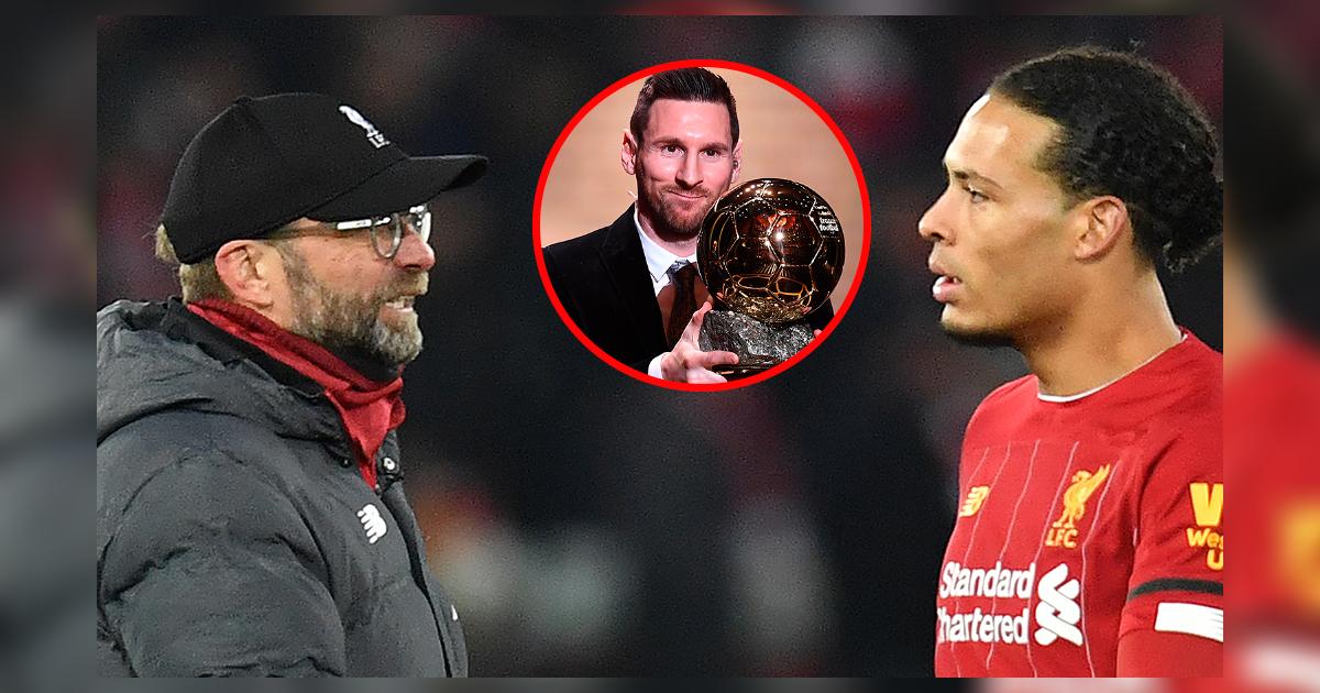 Lionel Messi: Klopp defiende a Van Dijk y señala que tuvo una temporada ...