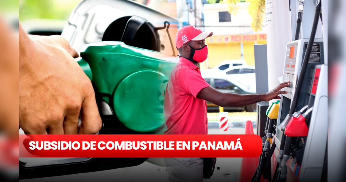 Combustible solidario Panamá: cómo llenar el formulario de activación para el Subsidio de ...