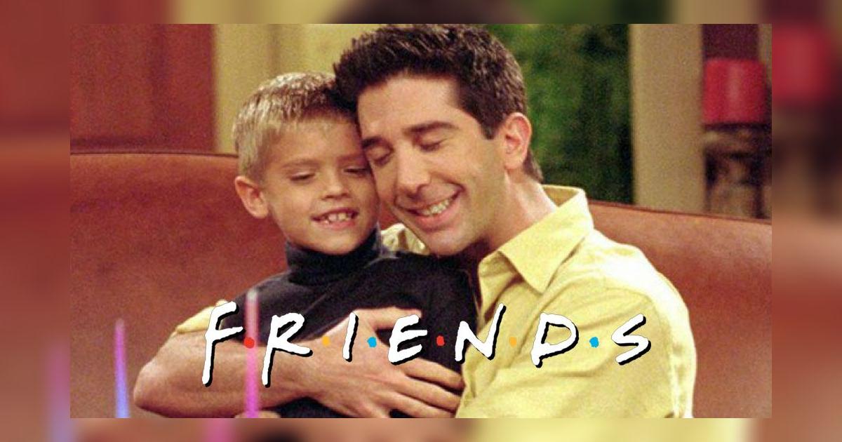 Friends: Cole Sprouse, fue Ben hijo de Ross Geller | David Schwimmer ...
