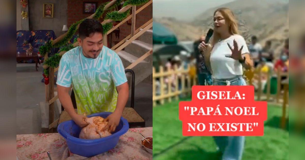 “Al fondo hay Sitio 2023″: Joel parodia a Gisela y revive frase “Papá Noel no existe” | AFHS ...
