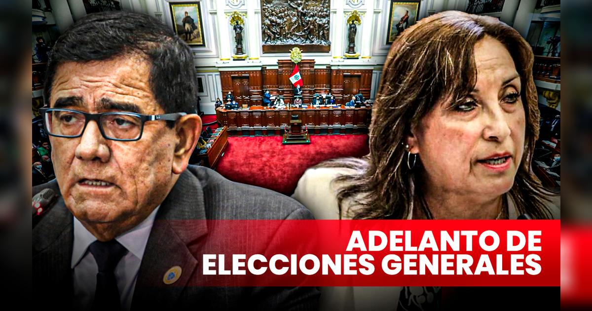 Congreso aprobó en primera legislatura adelanto de elecciones para abril de 2024 | Política | La ...