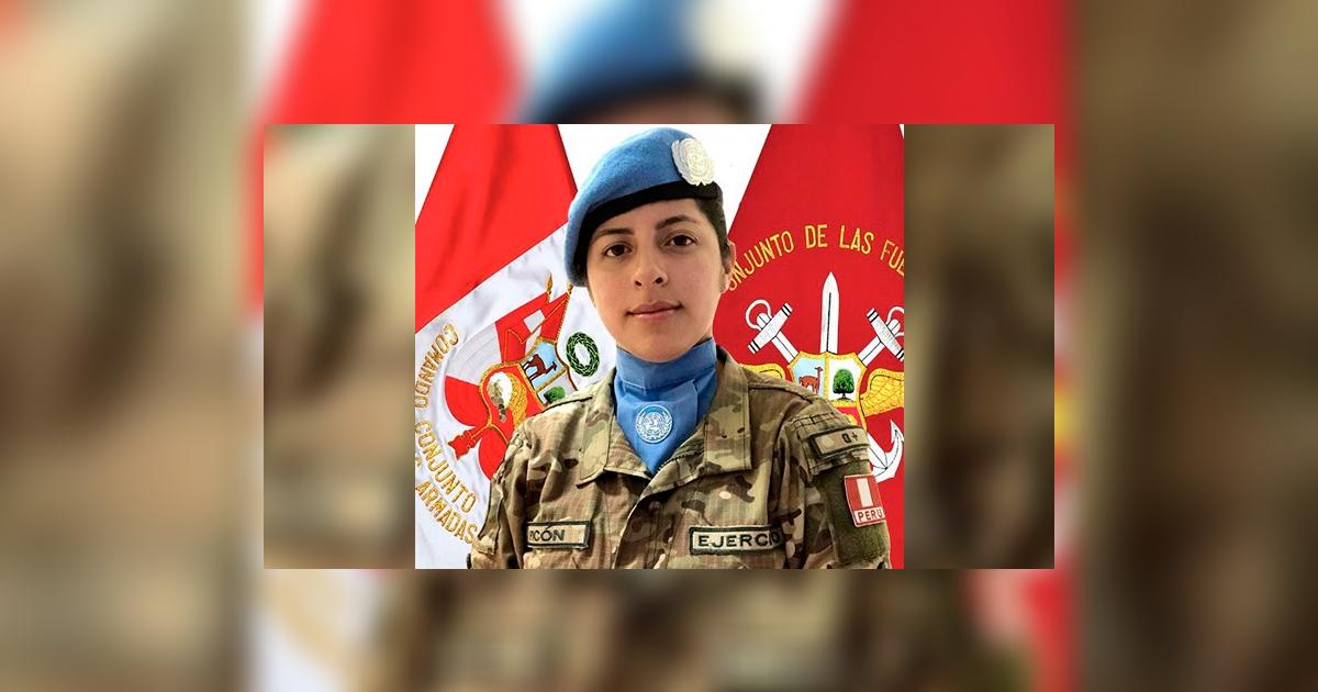 Fuerzas Armadas enviarán a la primera mujer peruana ser parte de la ...