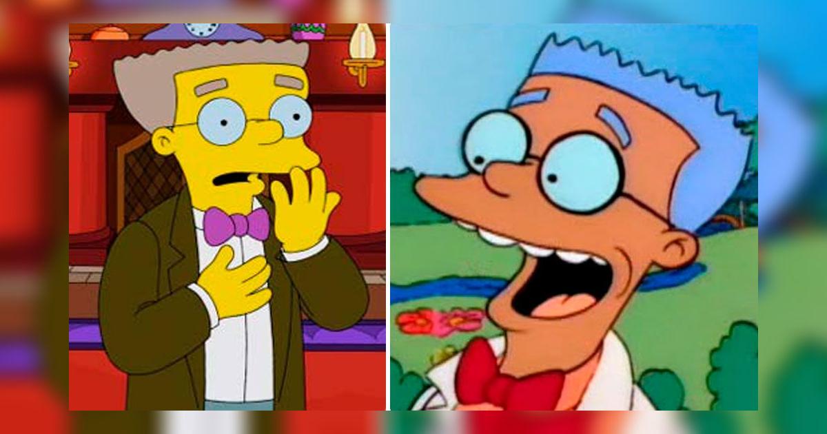 Los Simpson: revela porque waylon smithers era negro al inicio | disney ...