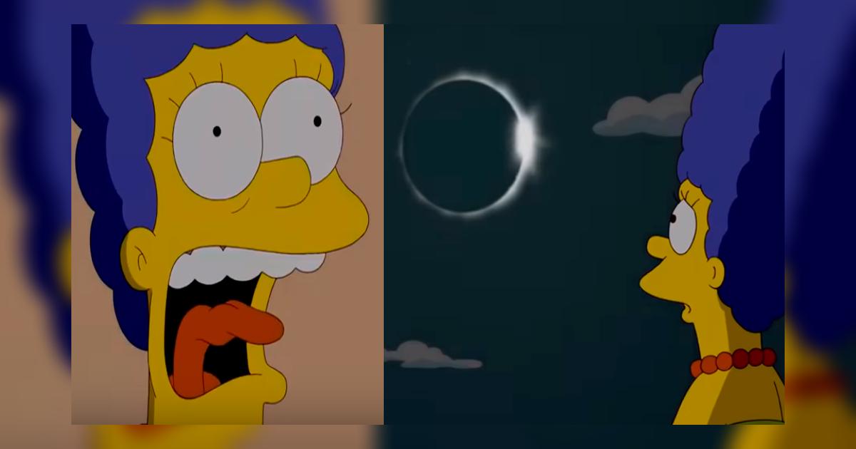 Eclipse solar: Los Simpson expusieron las terribles consecuencias de ...
