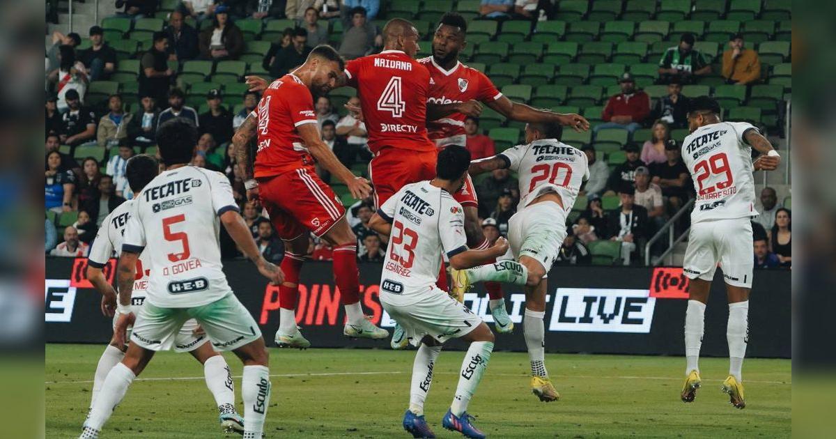 River Plate ganó 1-0 a Monterrey con gol de Enzo Fernández y Demichelis ...
