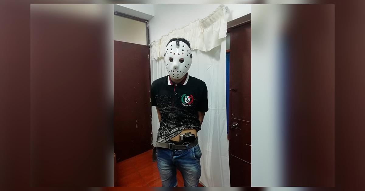 Cercado de Lima: capturan a delincuente que usaba máscara de ‘Jason ...
