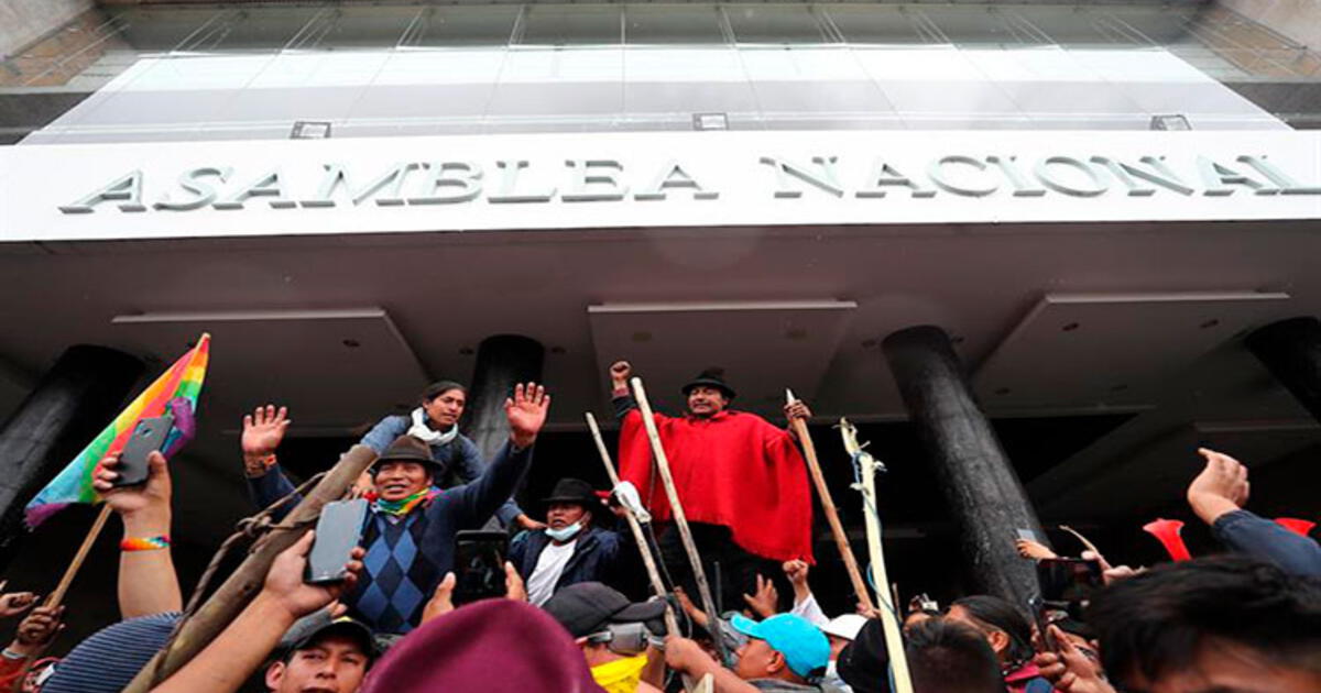 Crisis En Ecuador Indígenas Toman El Parlamento Contra Lenín Moreno