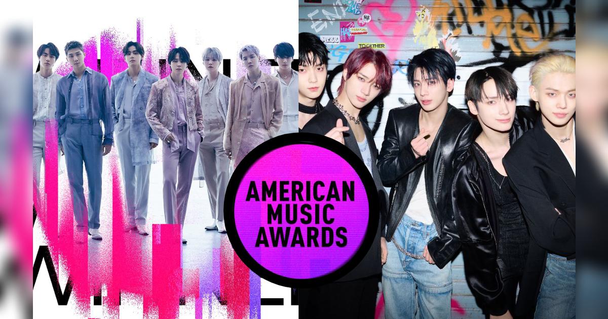 TXT en la red carpet de los AMAs 2022 EN VIVO: ganadores y nominados de los American Music ...