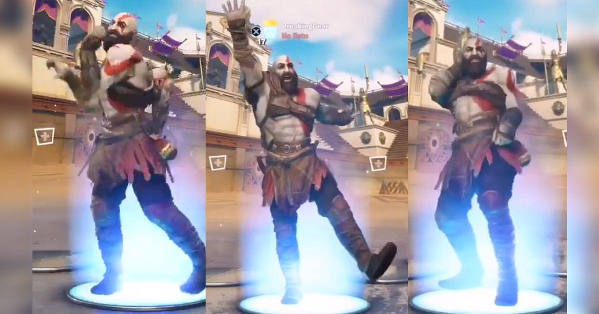 Kratos llega a Fortnite y jugadores viralizan sus mejores pasos de ...