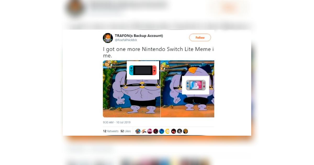 Nintendo Switch Lite: usuarios de Facebook crean memes para burlarse ...