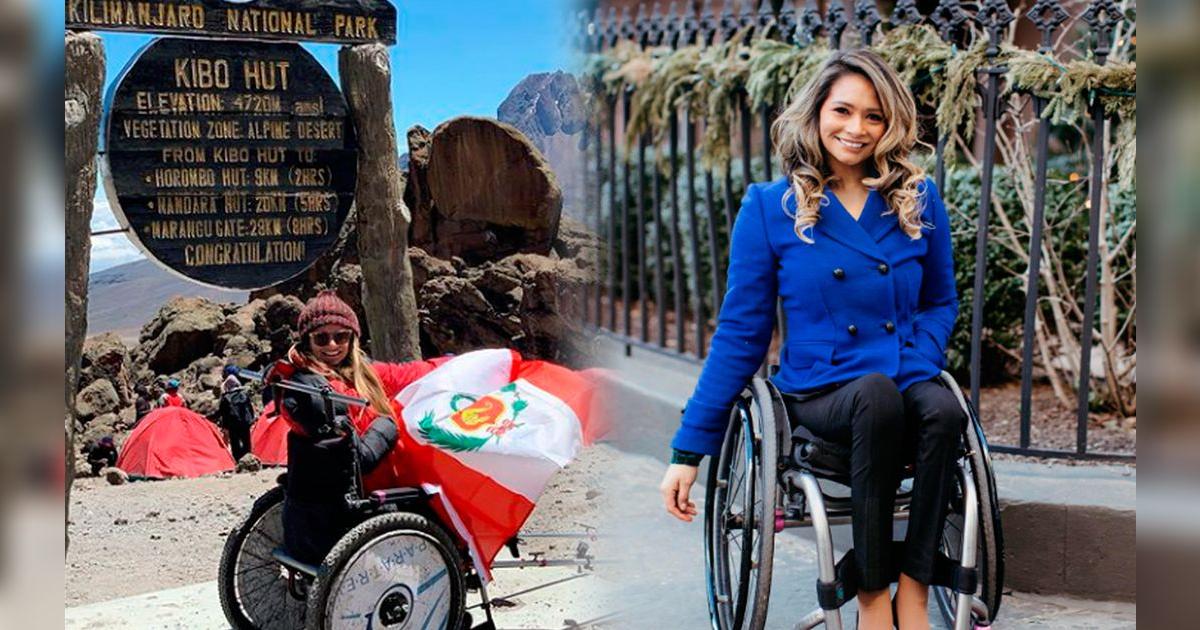 Marcela Marañón: ¿quién es la peruana que subió en silla de ruedas a la ...
