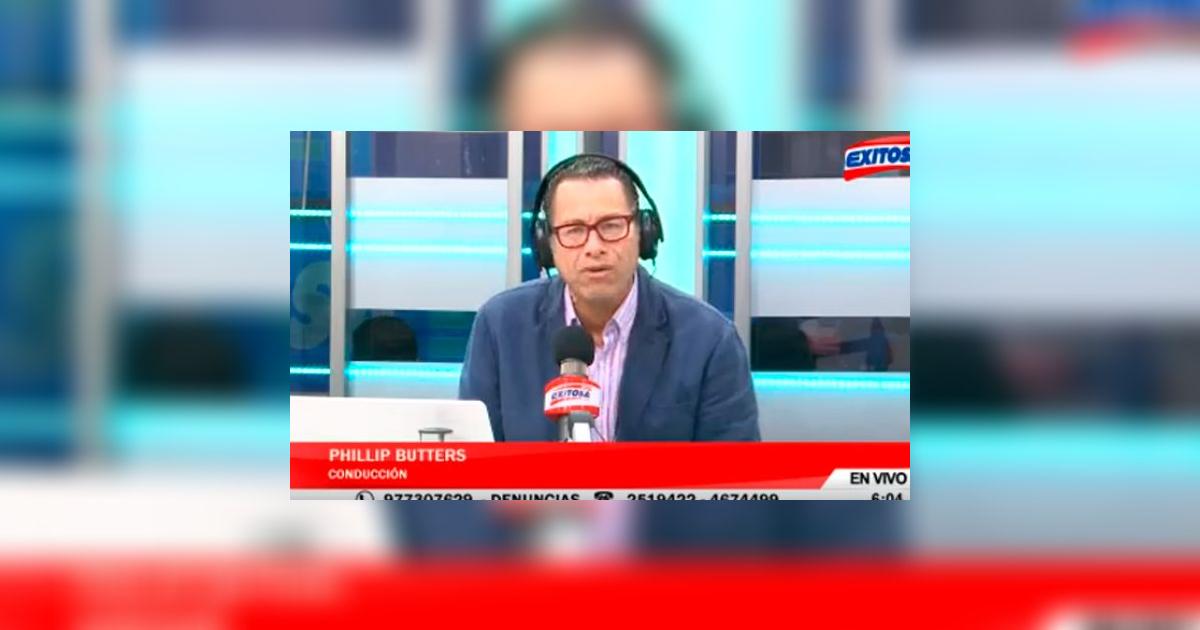 Así fue el debut de Phillip Butters en Exitosa | VIDEO | Sociedad | La ...