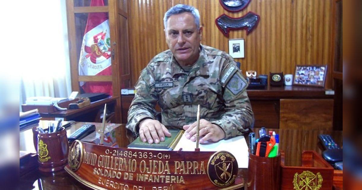 Ejército del Perú | Nombran a David Ojeda Parra como nuevo comandante ...