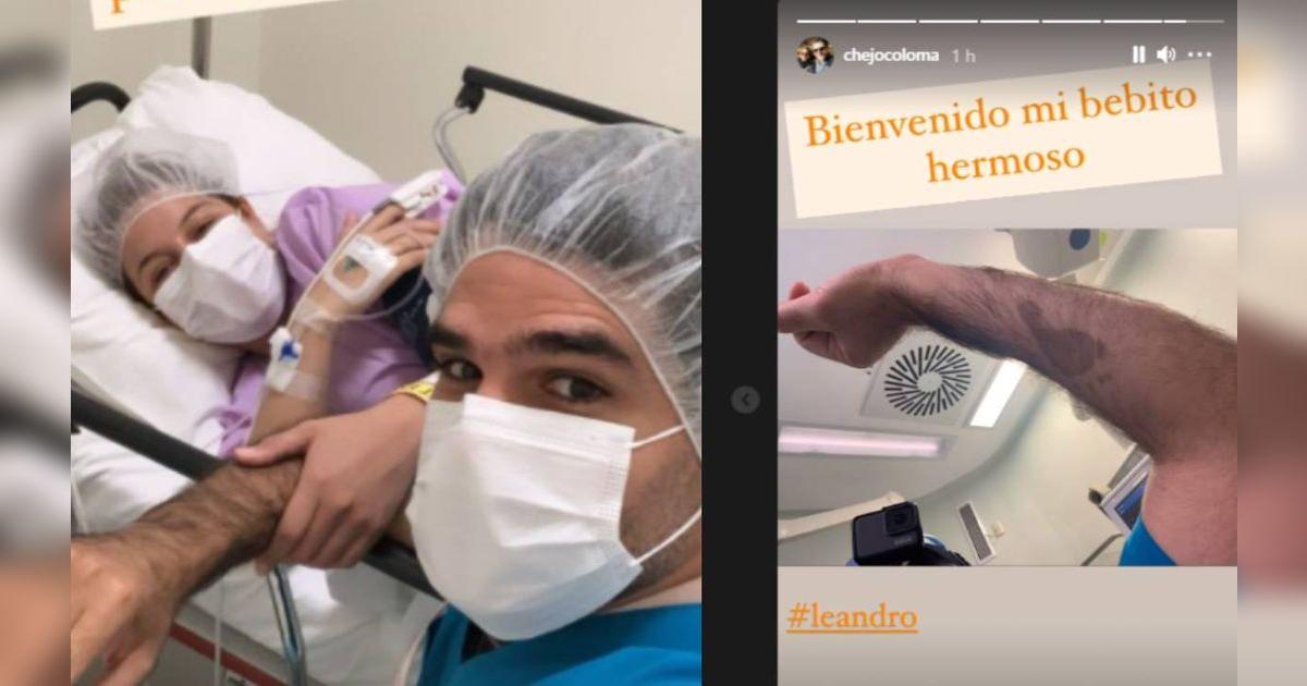 Natalia Salas y Sergio Coloma anuncian el nacimiento de su primer hijo ...