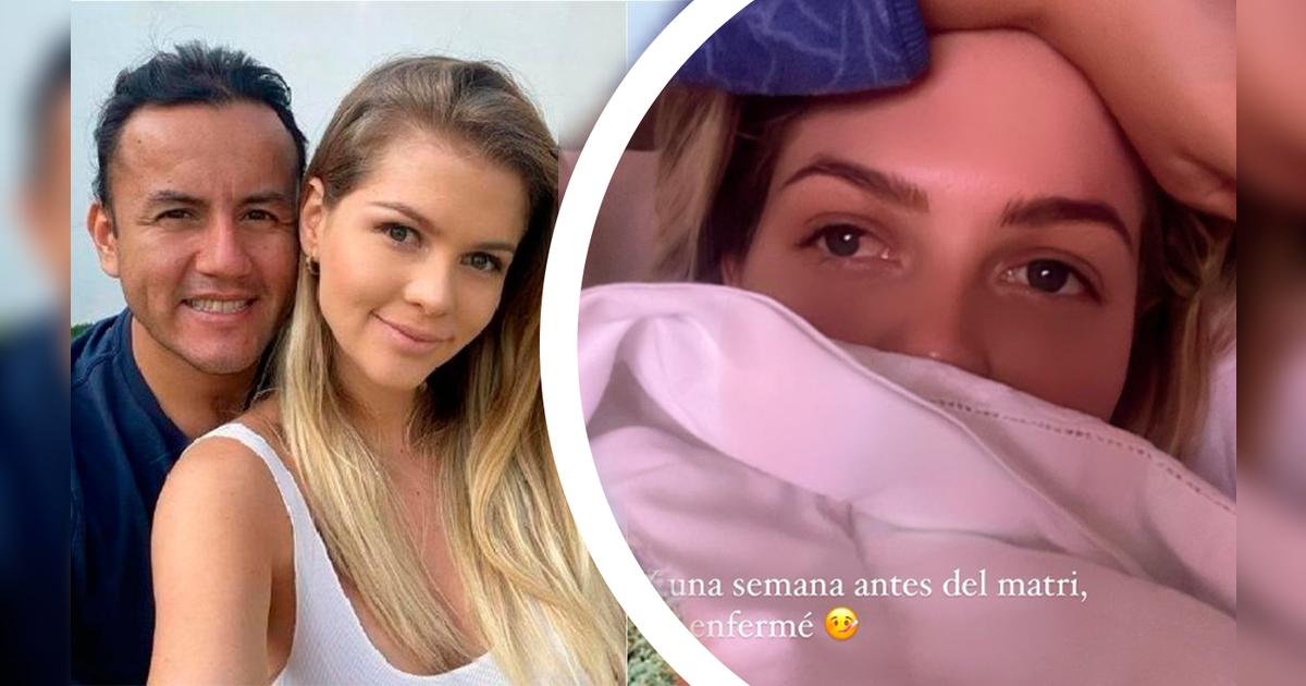 Brunella Horna se enferma una semana previo a su boda con Richard Acuña ...